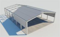 China Qhhk Prefabricated Q345B Workshop Steel Structure for sale
