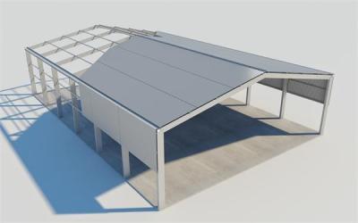 China Qhhk Prefabricated Q345B Workshop Steel Structure for sale