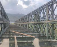 China Prefab Portable Temporary Bailey Bridge Metal Construction Easy Assembly for sale