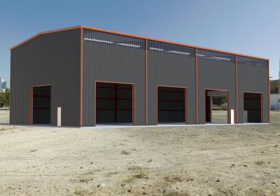 China Storage Shed Q235, Q345 Edificio Prefabricado Steel Structure Warehouse for sale