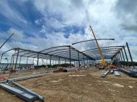 China Insulated Steel Industrial Economic JIS Prefab Workshop Buildings OEM for sale