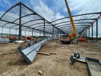 China ODM Modern Prefab 100000 SQM Steel Garage Workshop for sale