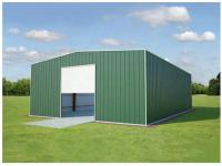 China Gable Frame Light Metal Building Quakeproof Workshop Steel Structure for sale