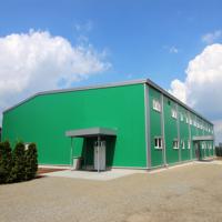 China 100 × 300 Prefabricated Steel Structures Warehouse Light Type for sale