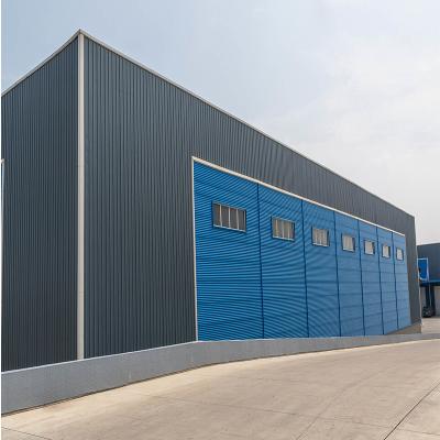 China Lightweight Steel Frame Workshop Construction Prefabricated Buildings for sale