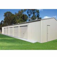China Industrial Wind Resistant Prefab Q345 Steel Frame Warehouse Construction for sale