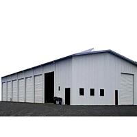 China Industrial GB Standard Steel Portal Frame Commercial Large Metal Buildings for sale