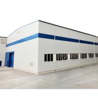 China Industrial GB Standard Steel Portal Frame Commercial Large Metal Buildings for sale