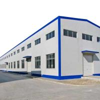 China 100*200 Steel Roof Trusses , Prefab Metal Building Construction Heavy Type for sale