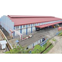 China Prefab Industrial Buildings Steel Portal Frame Structure Prefabricated Warehouse for sale