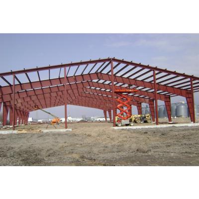China Metal Light Type Prefab Warehouse Buildings Hangar for sale