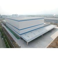 China Astm Prefabricated Metal Building Insulated Steel Frame Construction Single Story for sale