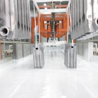 China White Smooth Epoxy Acrylic Cathodic Electrocoat Protection Of Pipeline For Radiators for sale