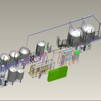 China Automated  Turnkey Coating Production Line Automated Powder Coating Line For Coating Processes for sale