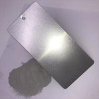 China Metallic Powder Coat Bright Silver Thermosetting Epoxy Polyester Powder Coating for sale