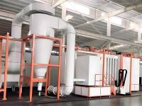 China Efficient Powder Coating Quick Color Change Booth for Enhancing Productivity and Reducing Downtime for sale