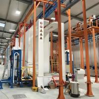 China Efficient Powder Coating Quick Color Change Booth for Enhancing Productivity and Reducing Downtime for sale