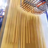 China Automatic Fence Cabinet Door Window Frame Aluminum Profiles Powder Coating Line for sale