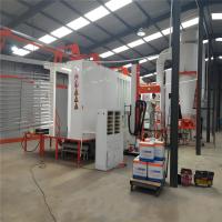 China Automatic Fence Cabinet Door Window Frame Aluminum Profiles Powder Coating Line for sale