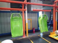 China Quick Release Filter Recovery Powder Spray Booth for Powder Coating for sale