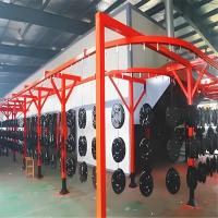 China Quick Release Filter Recovery Powder Spray Booth for Powder Coating for sale