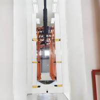 China Fast Change Color Powder Coating Booth with Cyclone Recovery System for sale