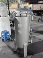 China Stainless Steel 304 Cartridge Filters 3-Bags 10-Bar Pressure For Electrocoating Progress for sale