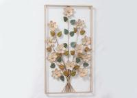 China Steel Rectangle Metal Wall Art Decor for sale