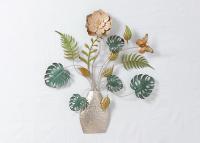 China Float Shape Frameless Hanging Metal Wall Decor for sale