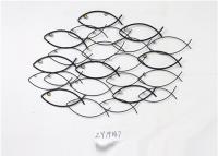 China Mid Century Fish Metal Wall Art Decor for sale