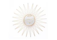 China Hanging  Sunburst Vintage Bird Metal Wall Art Mirror for sale
