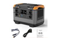 China T20 Portable Power Pack Featuring LiFePO4 Battery 2400W AC Output and 650W Solar Charging Ideal for Outdoor and Emergency for sale