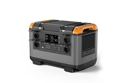 China T20 Portable Power Pack Featuring LiFePO4 Battery 2400W AC Output and 650W Solar Charging Ideal for Outdoor and Emergency for sale