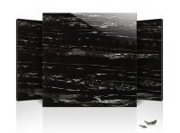 China Silvery White Polished Porcelain Tile 600 X 600mm Double Loading Tiles for sale