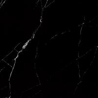 China Living Room Polished Porcelain Floor Tiles Double Layer Black And White Lines for sale