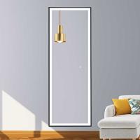 China LED Light Bathroom Sink Mirror Touch Sensor Switch Wall Mount Anti Fog for sale