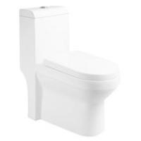 China Ceramic One Piece Bathroom Toilets Modern Sanitary Ware Comfort Height for sale