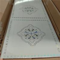 China Heat Insulation PVC Wall Ceiling Panel High Glossy 250mm Width for sale