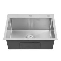 China Rectangular Stainless Steel Utility Sink Above Counter Kitchen Sink for sale