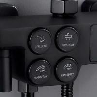 China Wall Mounted Bathroom Shower Tap Set Digital Thermostatic Shower Faucet Set for sale