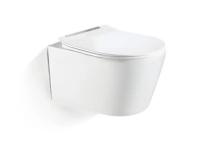 China Ceramic Bathroom Sanitary Ware WC Matt Color Modern Wall Hung Toilet for sale