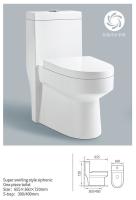 China Rimless Dual Flush One Piece Toilet Sanitary Ware Complete Toilet for sale