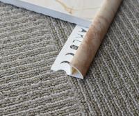 China White Aluminium Corner Tile Trim PVC Ceramic Tile Edge Corner Trim for sale