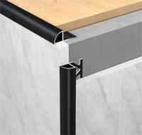 China Outside Aluminium Tile Strip Profile Corner Edge Tile Trim Decoration for sale
