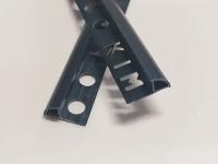 China Corner Aluminium Tile Strip Custom PVC Plastic Strip Tile Trim Fireproof for sale