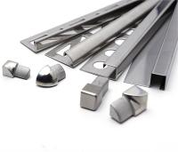 China Wall Corner Aluminium Edge Trim For Tiles Ceramic Protection Tile Accessories for sale