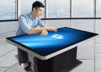 China 55''HD Smart Waterproof Interactive Table LCD Multi Touch Screen Table Indoor for sale