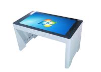 China Touchscreen Interactive Smart Table Multi Touch Screen Table For Coffee Bar Conference for sale