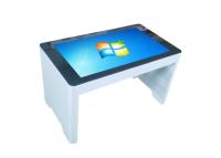 China Touchscreen Interactive Smart Table Multi Touch Screen Table For Coffee Bar Conference for sale