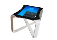 China ZXTLCD 43 Inch HD smart interactive touch table multitouch coffee table computer for sale for sale